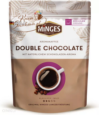 Kawa Minges Double Chocolate 250g mielona| Sklep internetowy kawasmakowa